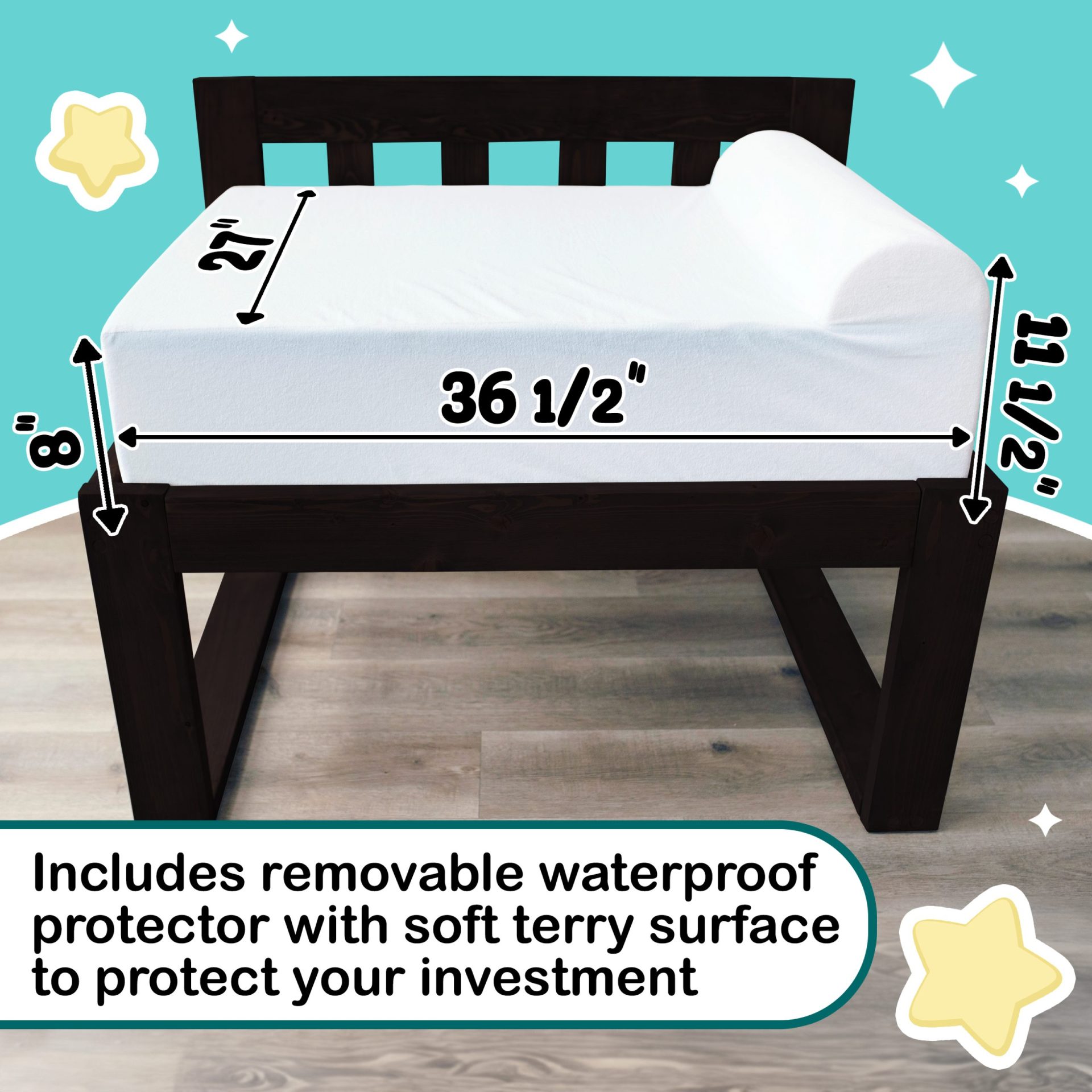 Bedside Pet Bed Bundle - Sleepy Hippo
